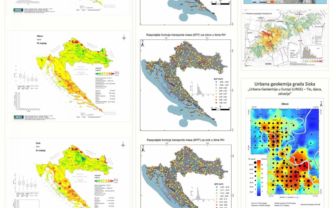 Geokemijska karta RH_Primjeri | Hrvatski geološki institut