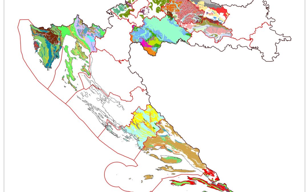 Karta geološke potencijalnosti mineralnih sirovina RH | Hrvatski ...